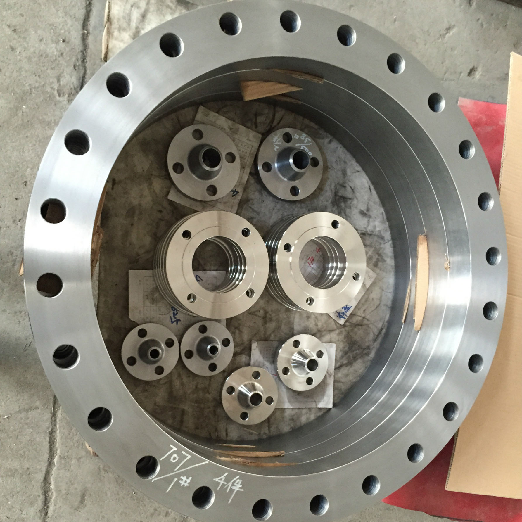 GOST28759 Ansi B16.5 Class 300 Rf A105 Stainless Steel Heat Resistant ...