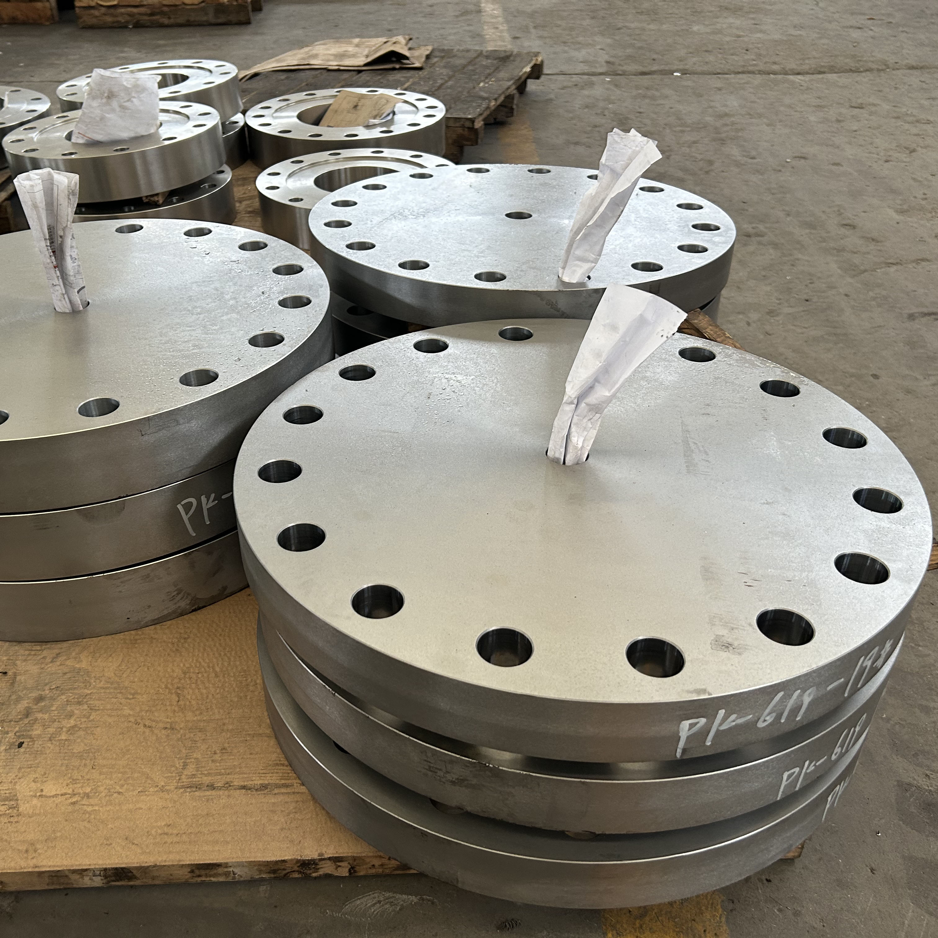 2A14 Aluminum Nylon Coated Plate Flange Sop-Ff JIS Non-standard Cover ...