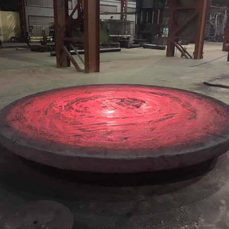 Od1935mm Carbon Steel ASTM A105 Forged Disc Normalized Heat Treatment ...